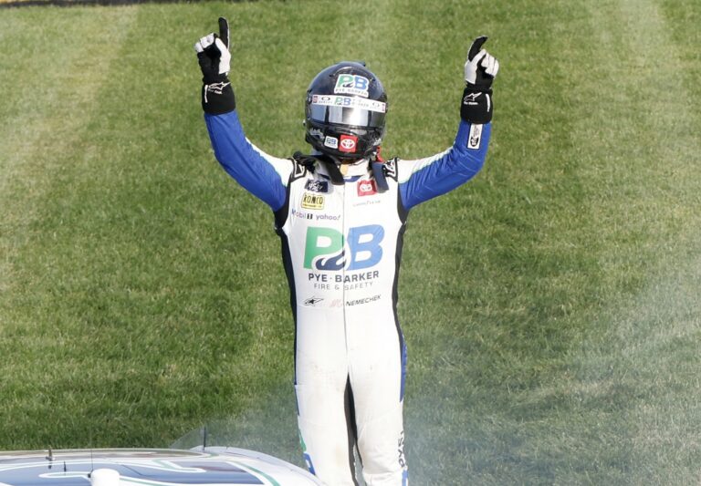 Nemechek Brings Longtime Partnership with Pye-Barker Fire & Safety to ...