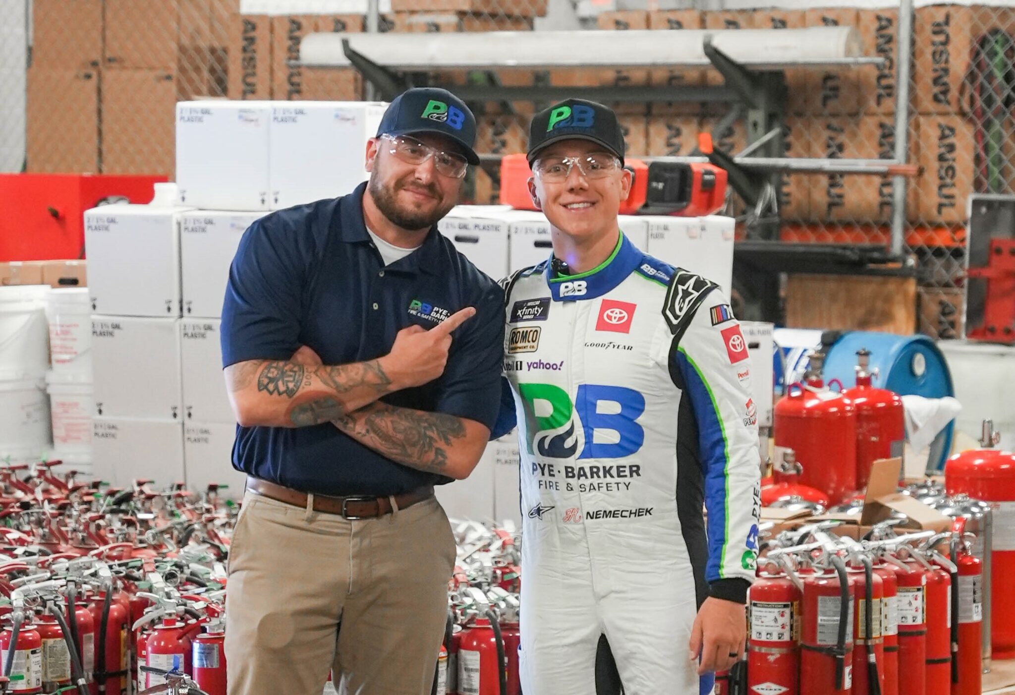 Pye-Barker Fire & Safety Celebrates NASCAR Partnership and Invites ...